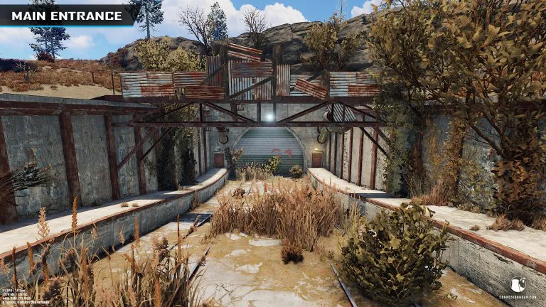 RUST Military Tunnel Monument Guide - Corrosion Hour