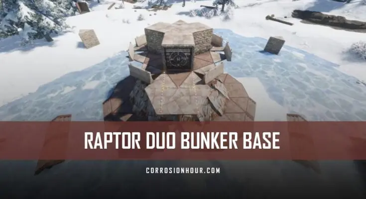 Raptor Duo Bunker Base Design (2020) - Duo Base Designs
