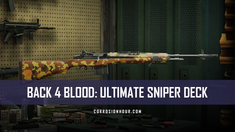 Back 4 Blood: Ultimate Sniper Deck - Corrosion Hour