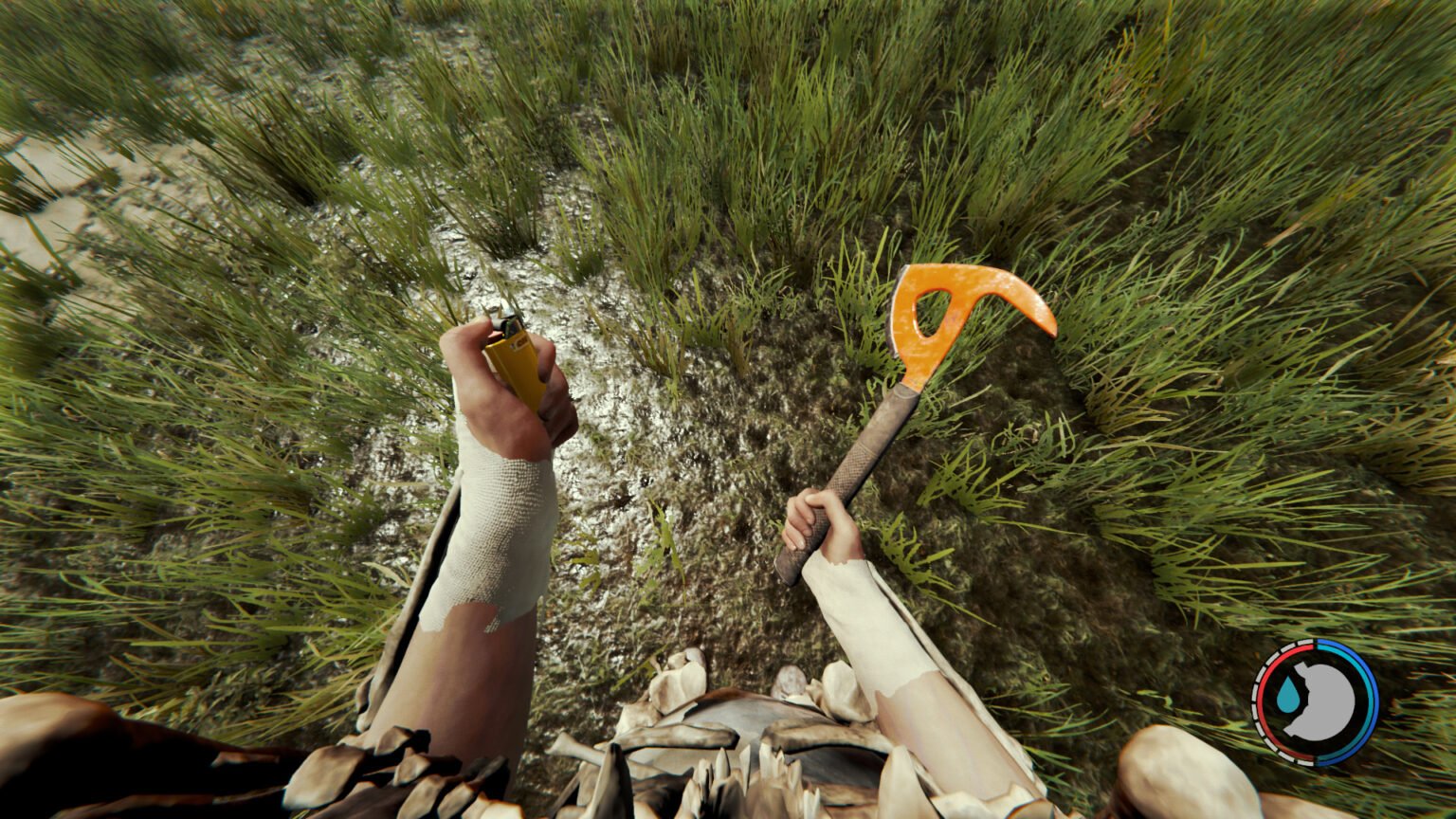 The Forest: How to Get and Use Bones - Corrosion Hour