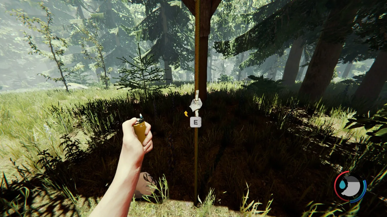 The Forest: How to Get and Use Climbing Rope - Corrosion Hour