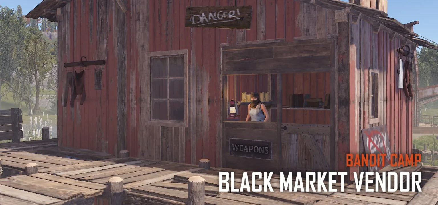 RUST Bandit Camp Vendors' Loot Tables - Corrosion Hour