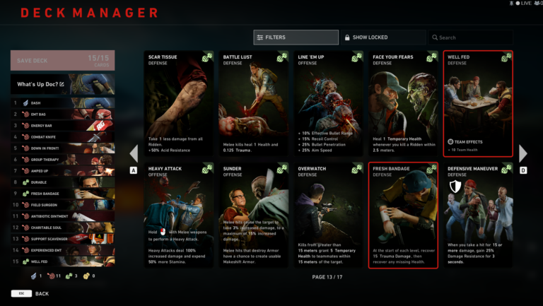 Back 4 Blood: The Best Deck Builds - Corrosion Hour