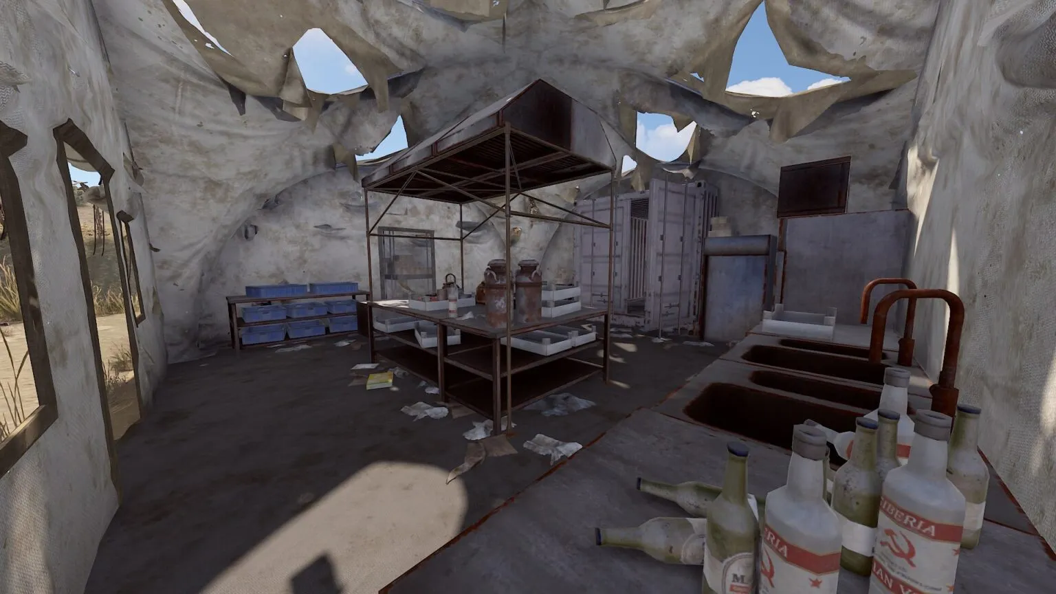 The RUST Abandoned Military Base Monument Guide - Corrosion Hour