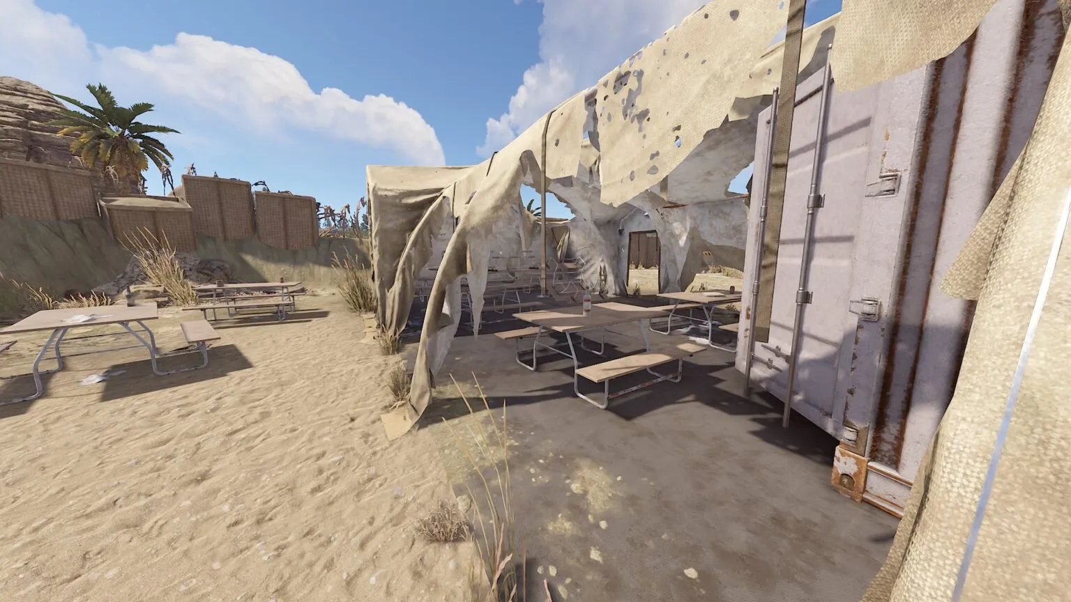 The RUST Abandoned Military Base Monument Guide - Corrosion Hour