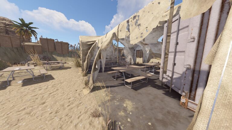 The RUST Abandoned Military Base Monument Guide - Corrosion Hour