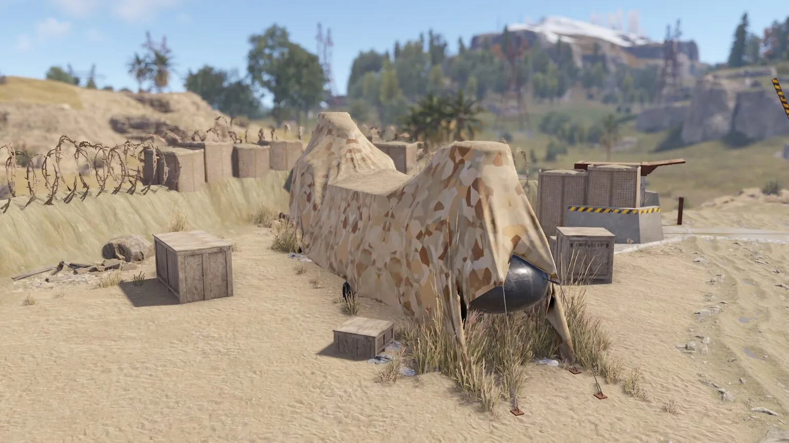 The RUST Abandoned Military Base Monument Guide - Corrosion Hour