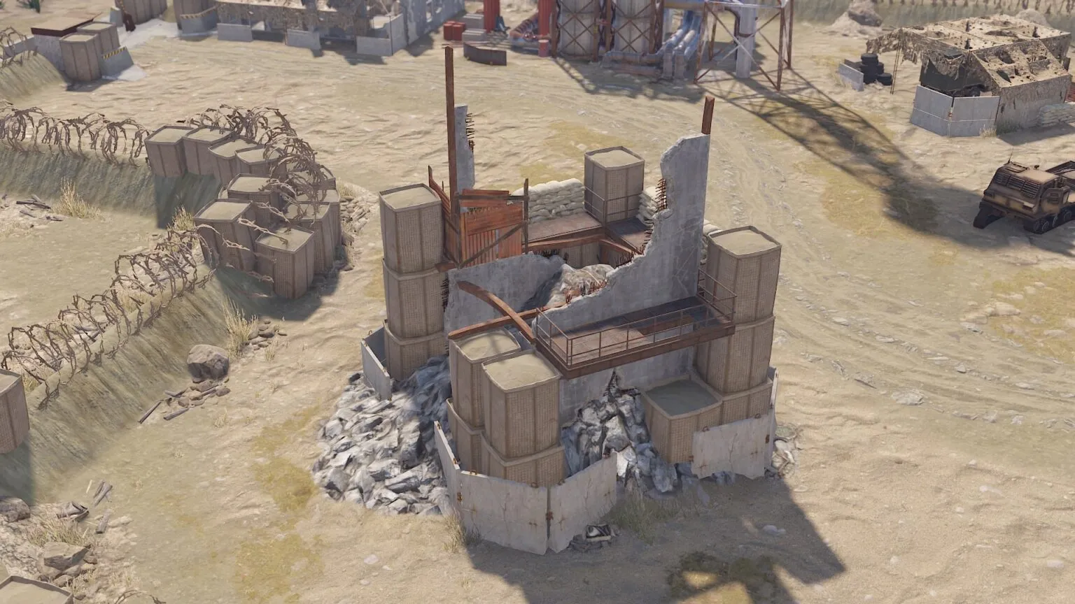 The RUST Abandoned Military Base Monument Guide - Corrosion Hour
