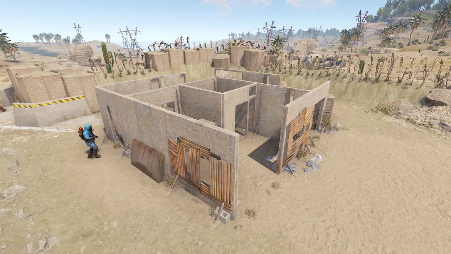 The RUST Abandoned Military Base Monument Guide - Corrosion Hour