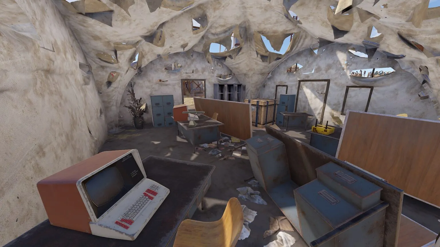 The RUST Abandoned Military Base Monument Guide - Corrosion Hour