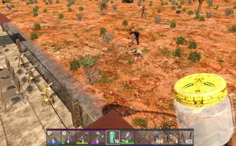 7 Days to Die: SMG Auto Turrets (How to Craft, Set Up & Use)