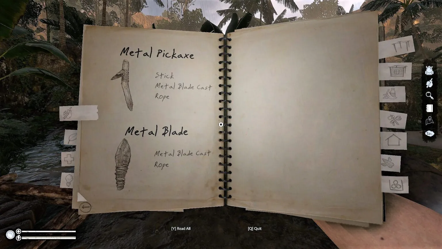 Green Hell: How to Craft a Metal Blade