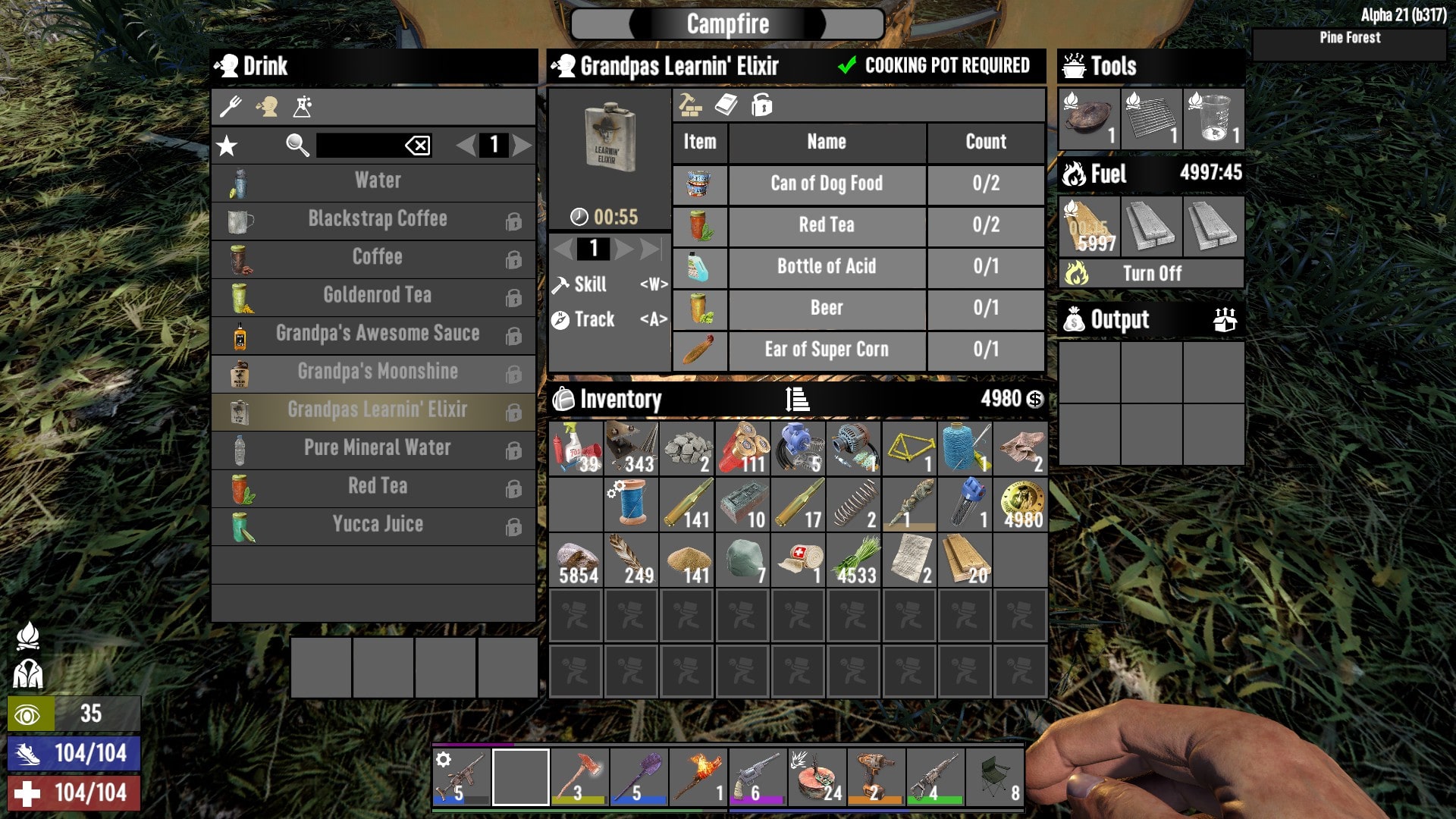 7 Days to Die: How to Craft and Use Campfires