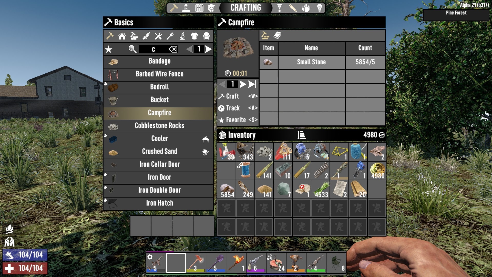 7 Days to Die: How to Craft and Use Campfires