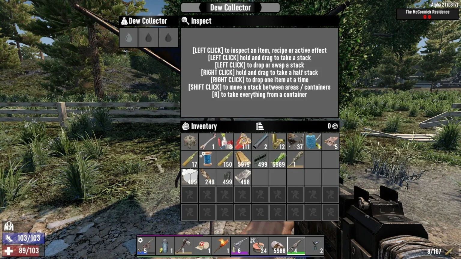 7 Days to Die: How to Craft and Use Dew Collectors