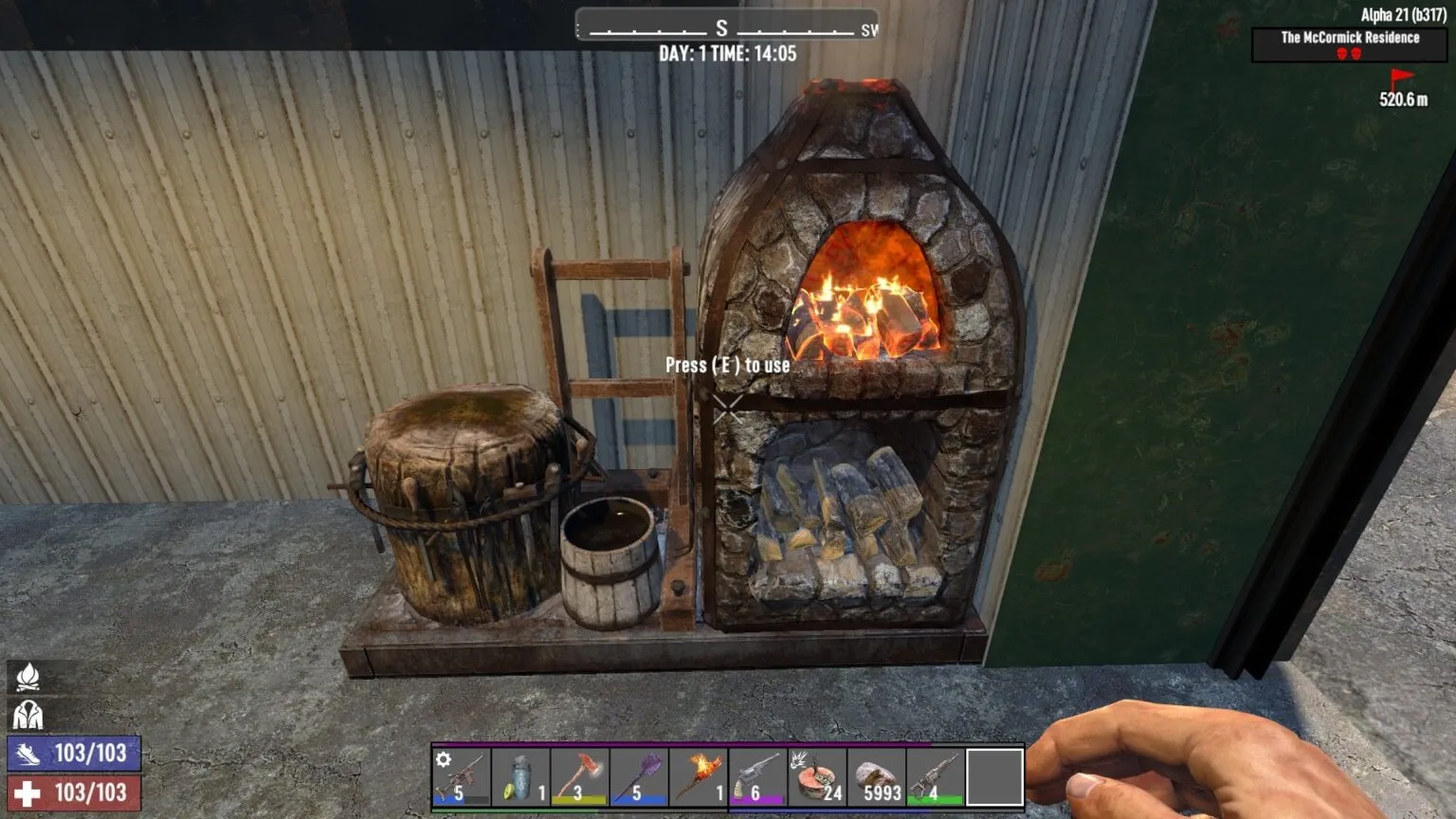 7 Days to Die: How to Craft and Use Forges