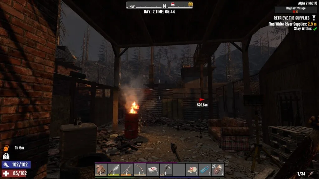 7 Days to Die: How to Survive the Burnt Forest Biome