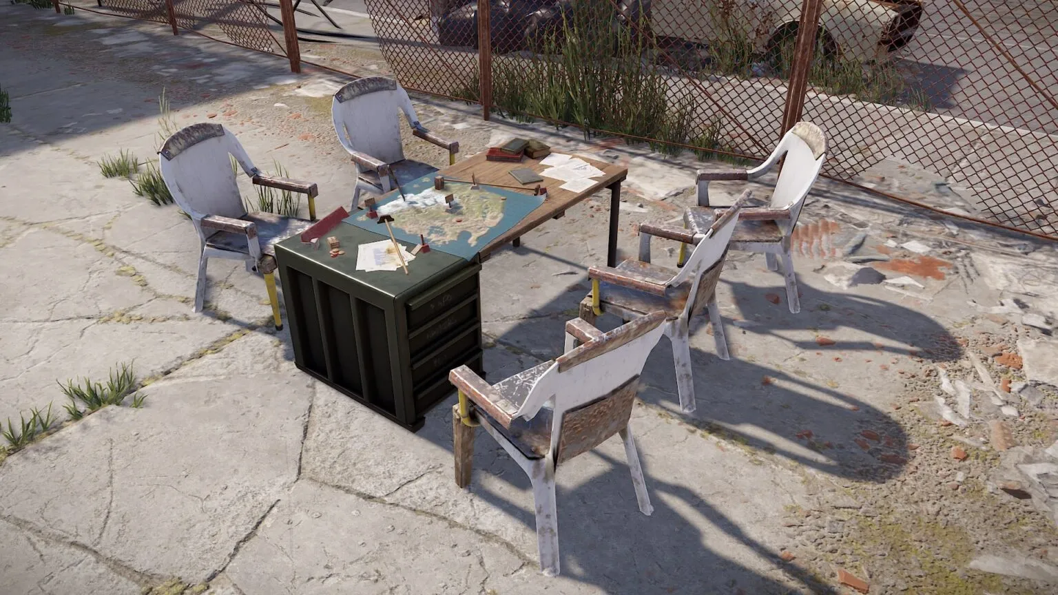 Clan Table - Rust - Corrosion Hour