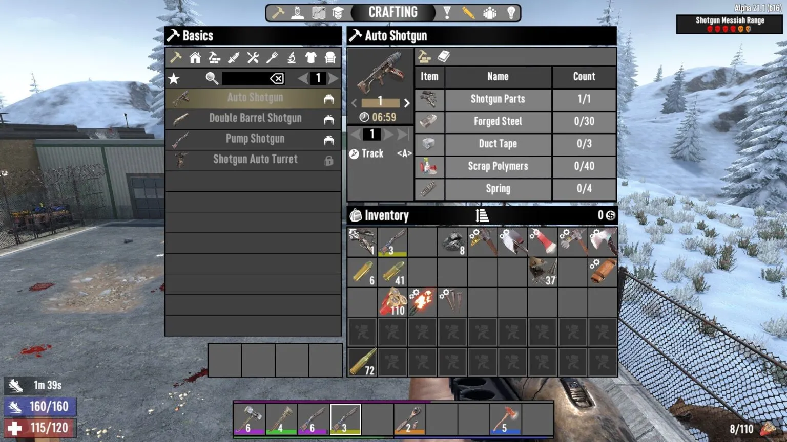 7 Days to Die: How to Get and Use Shotgun Parts