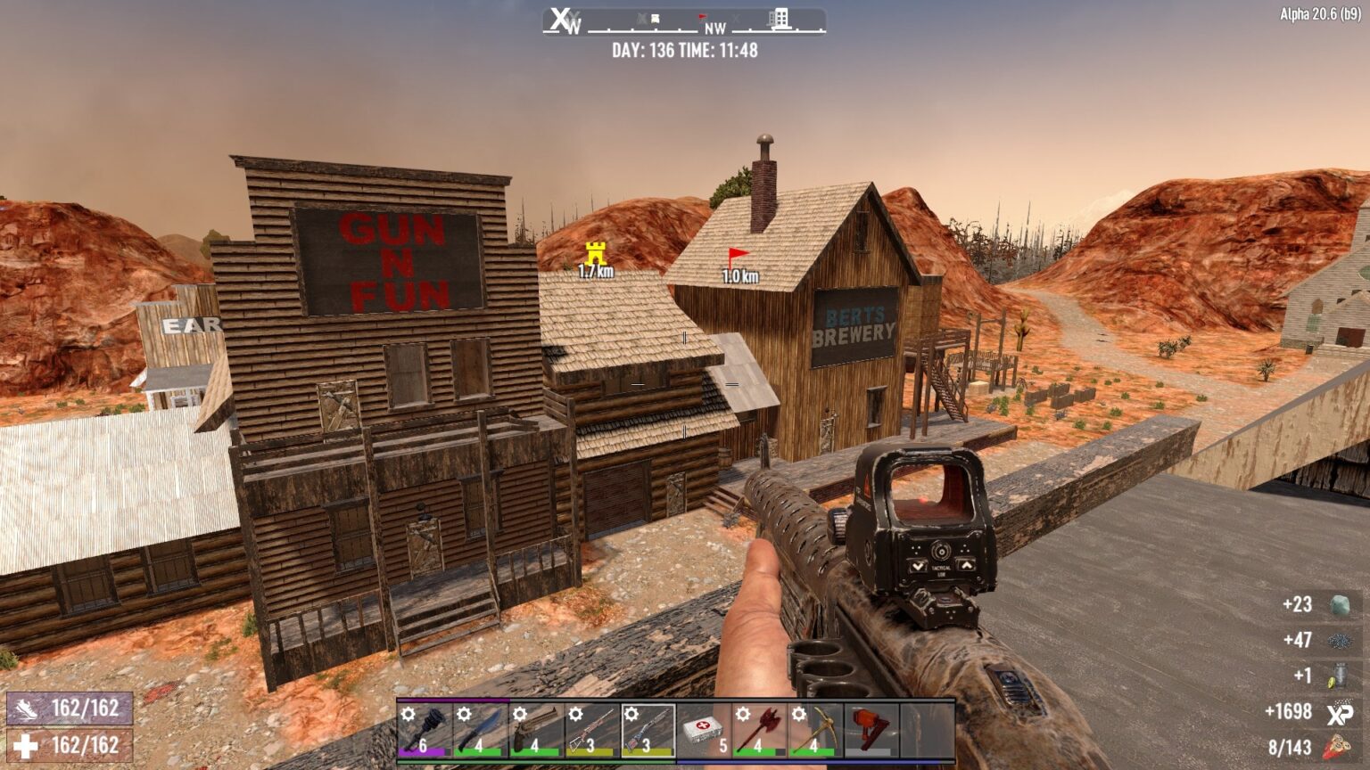 7 Days to Die: How to Get and Use Machete Parts