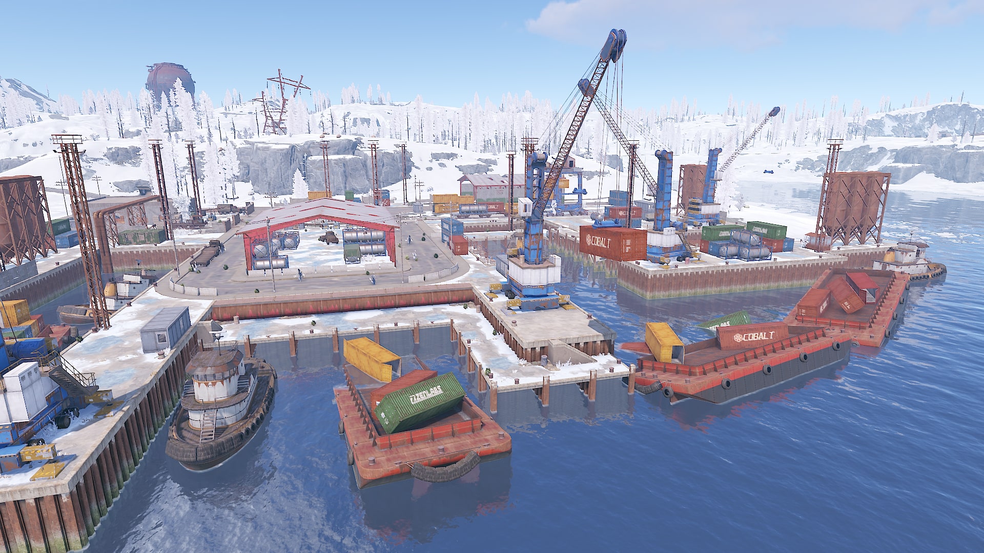 RUST Large Harbor Monument Guide - Corrosion Hour