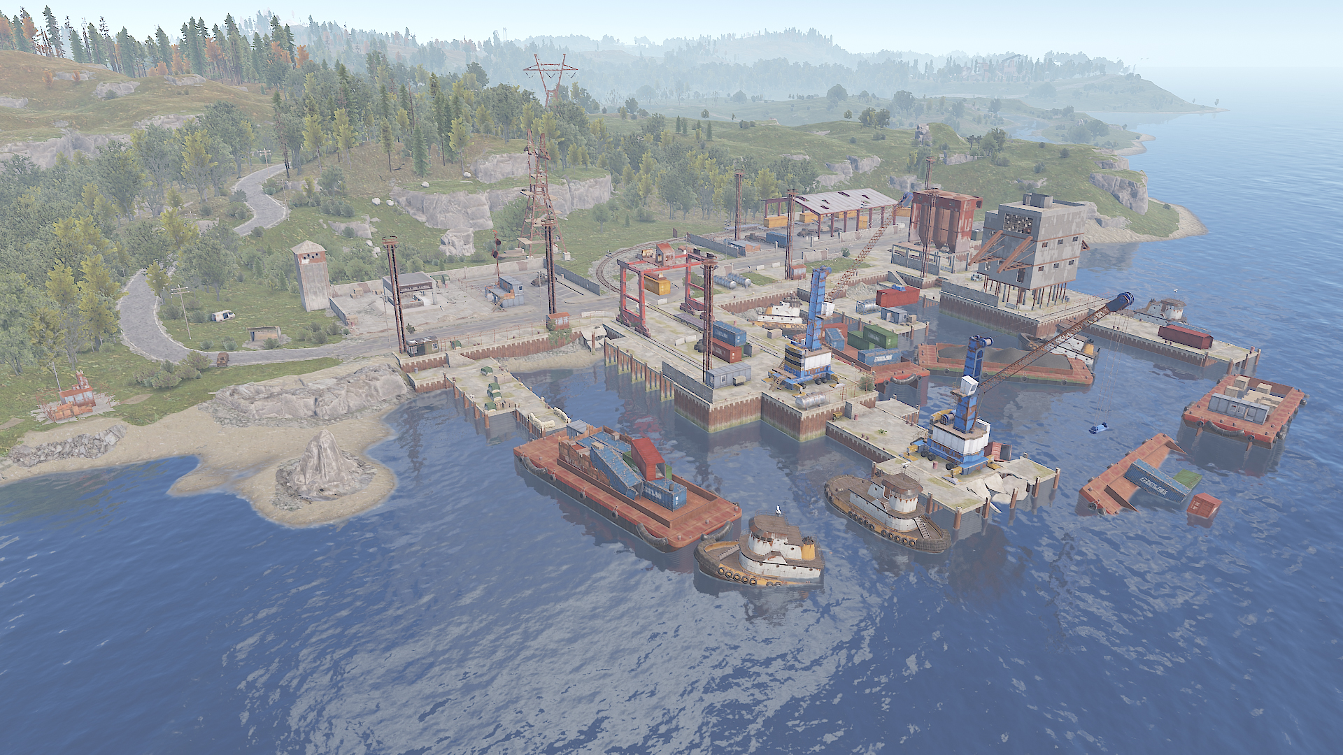 RUST Small Harbor Monument Guide - Corrosion Hour