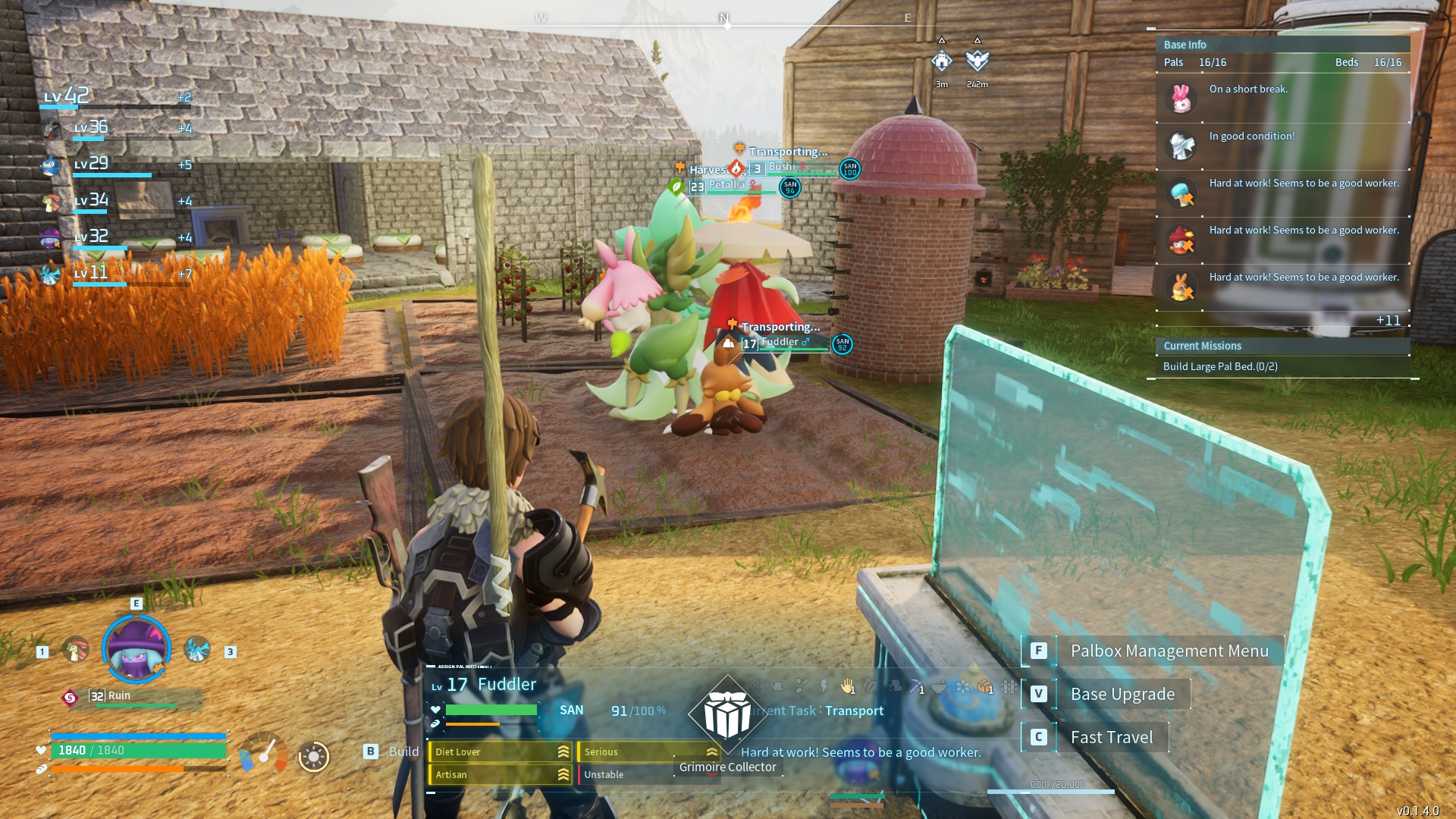 Palworld: How to Manage Work Pals - Corrosion Hour