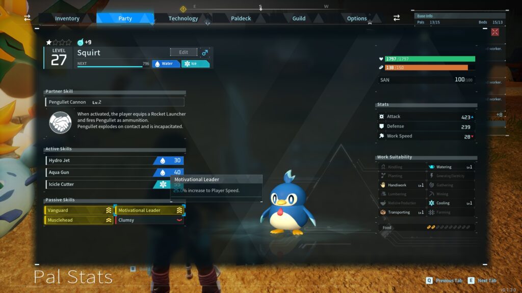 Palworld Passive Skills List - Corrosion Hour