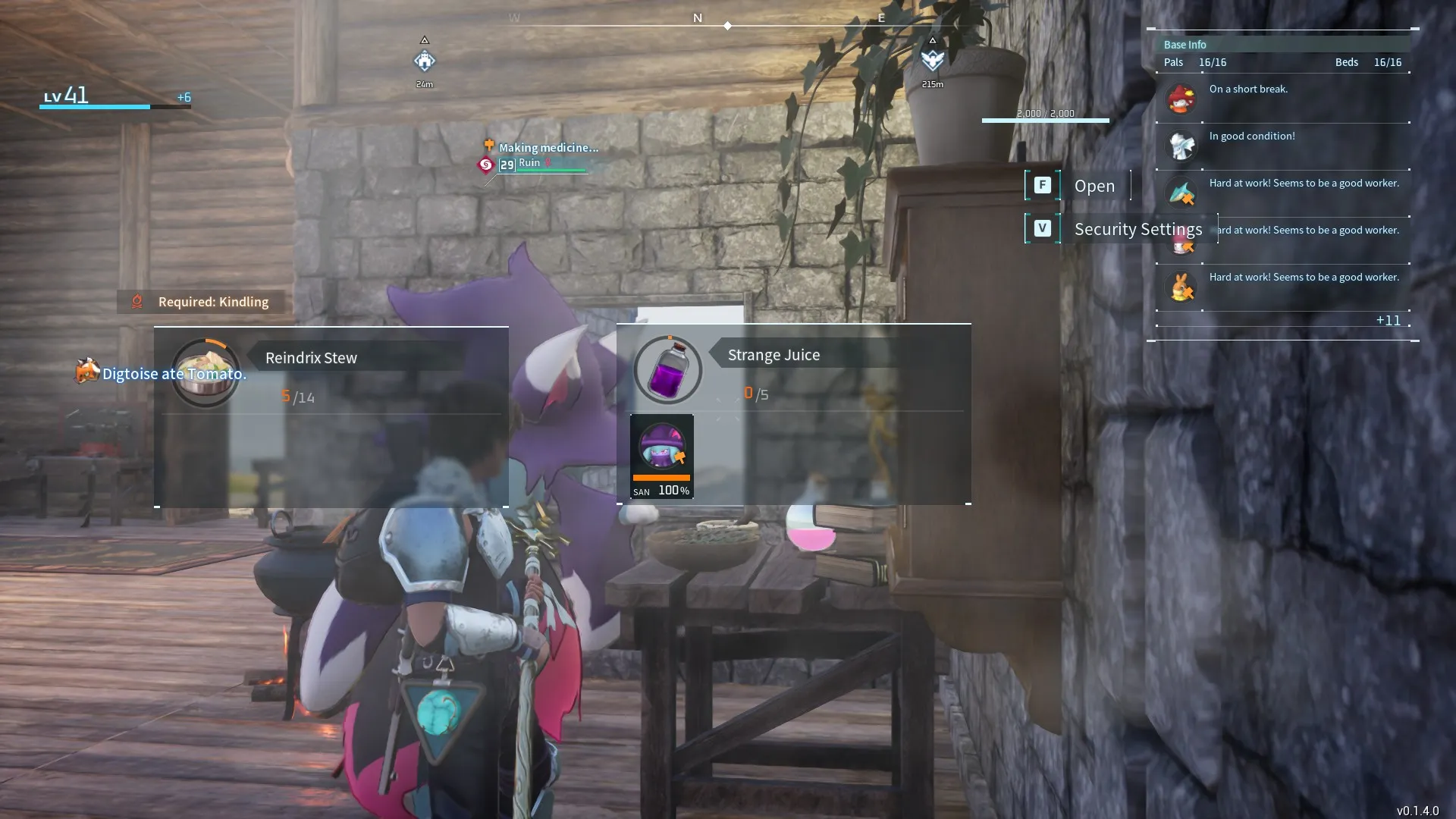 Palworld: Work Suitability Guide - Corrosion Hour