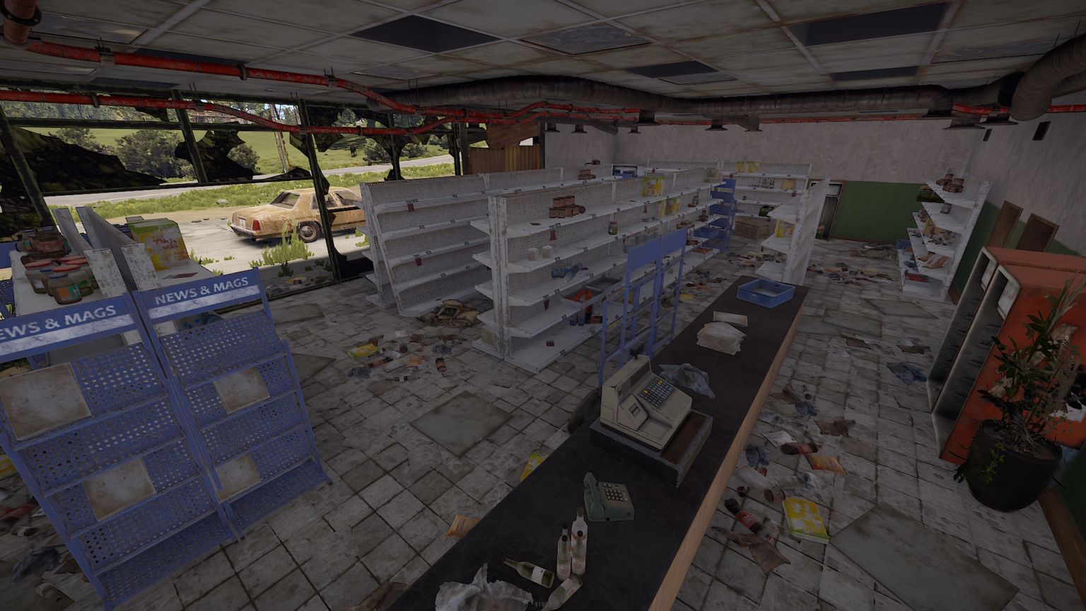 RUST Abandoned Supermarket Monument - Corrosion Hour