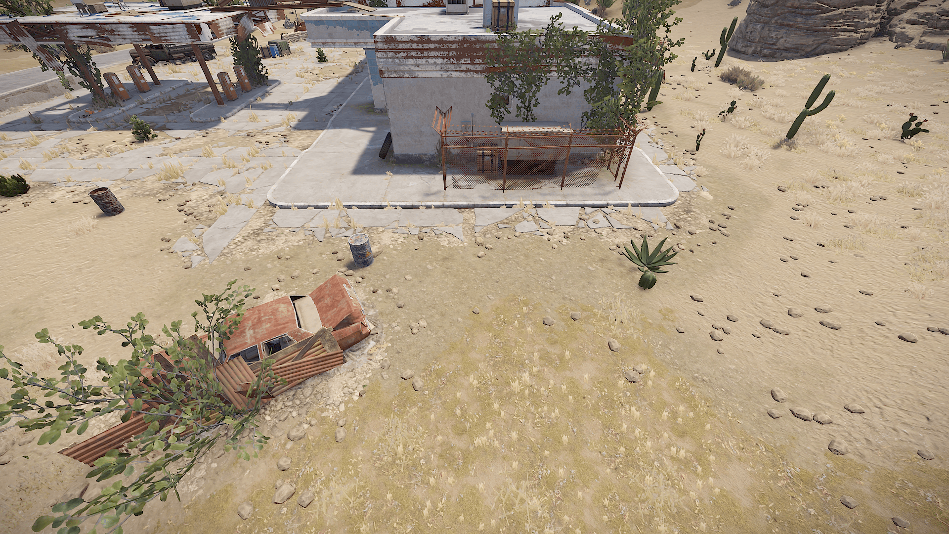 RUST Oxum’s Gas Station Monument Guide - Corrosion Hour