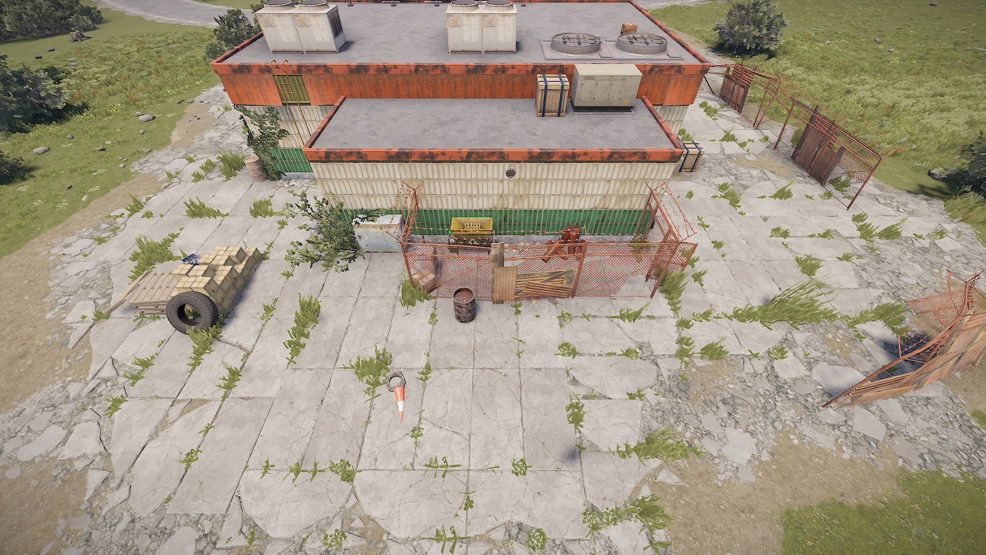 RUST Abandoned Supermarket Monument - Corrosion Hour