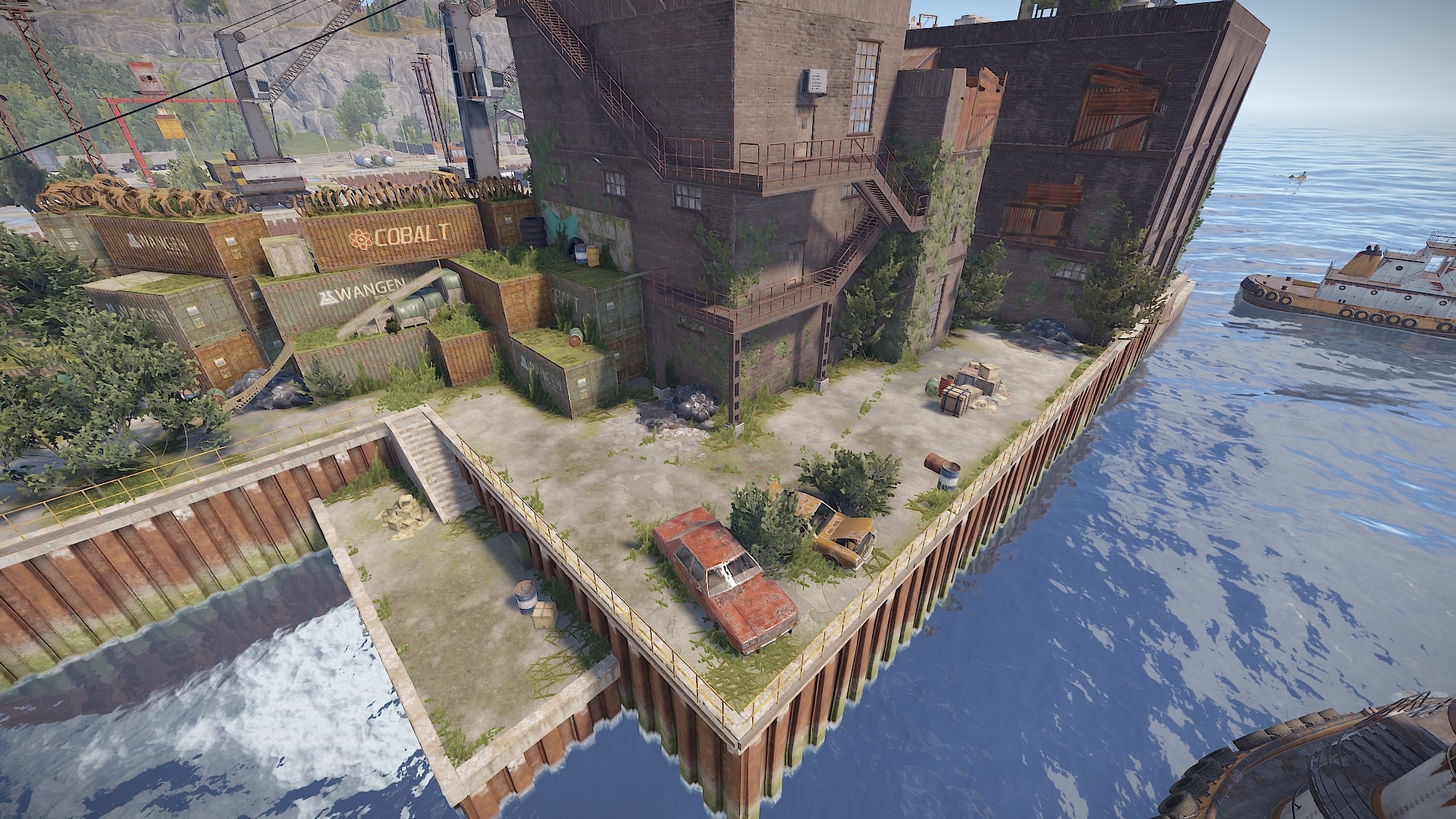 RUST Small Harbor Monument Guide - Corrosion Hour