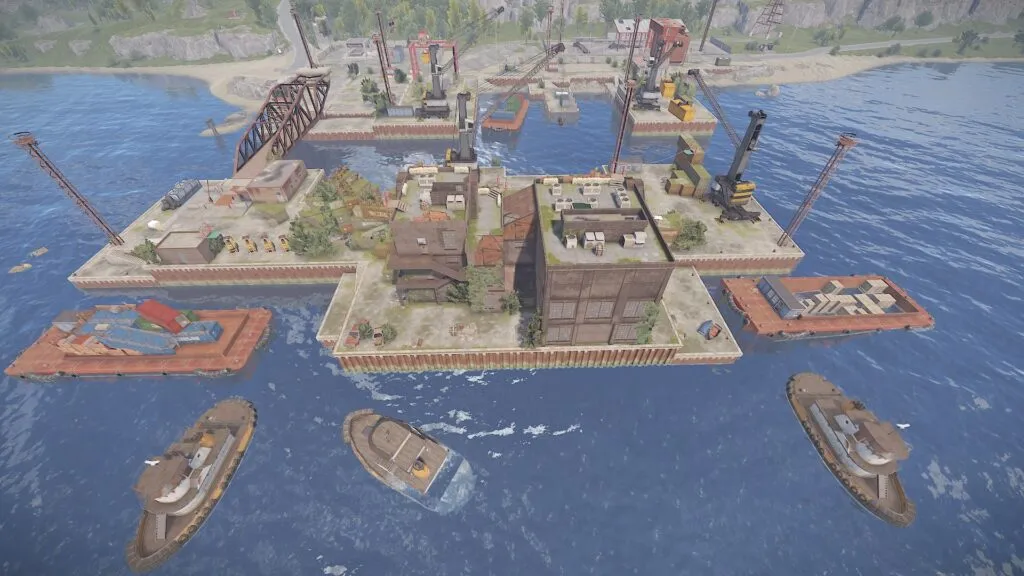 RUST Small Harbor Monument Guide - Corrosion Hour