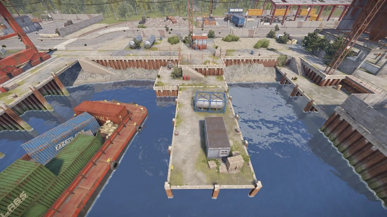 RUST Small Harbor Monument Guide - Corrosion Hour