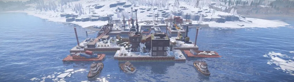 RUST Small Harbor Monument Guide - Corrosion Hour