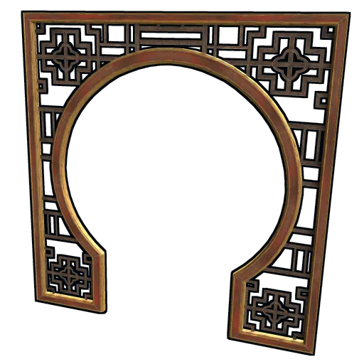 RUST Lunar Wall Frame Inlay - Corrosion Hour RUST Lunar Wall Frame Inlay - Corrosion Hour
