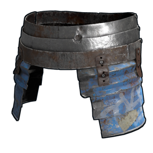 Knights Armour Skirt Plates - Rust - Corrosion Hour