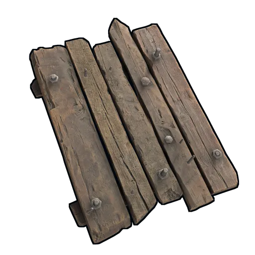 Wooden Shield - Rust - Corrosion Hour