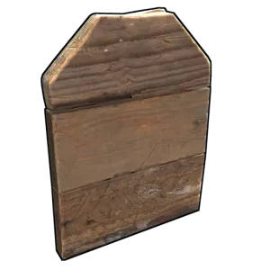 Wooden Armor Insert - Rust - Corrosion Hour