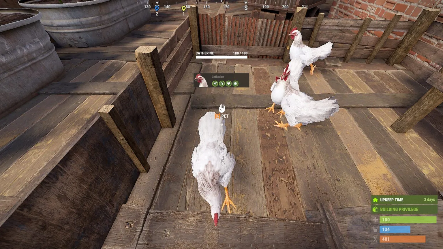 RUST Chicken Husbandry: How to Raise & Farm Chickens - Corrosion Hour