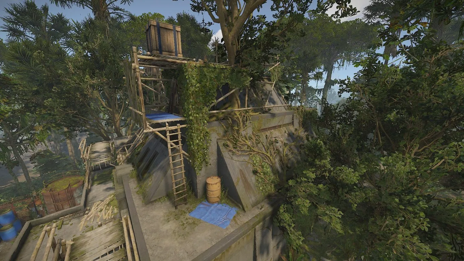 RUST Jungle Ziggurat Monument Guide - Corrosion Hour