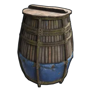 Bamboo Barrel - Rust - Corrosion Hour