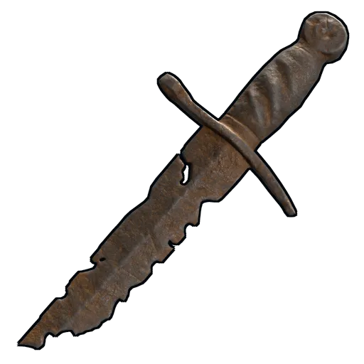 Sunken Combat Knife - Rust - Corrosion Hour