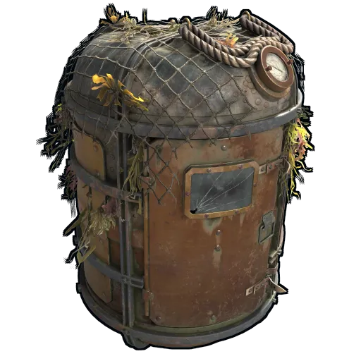 Abyss Vertical Storage Tank - Rust - Corrosion Hour