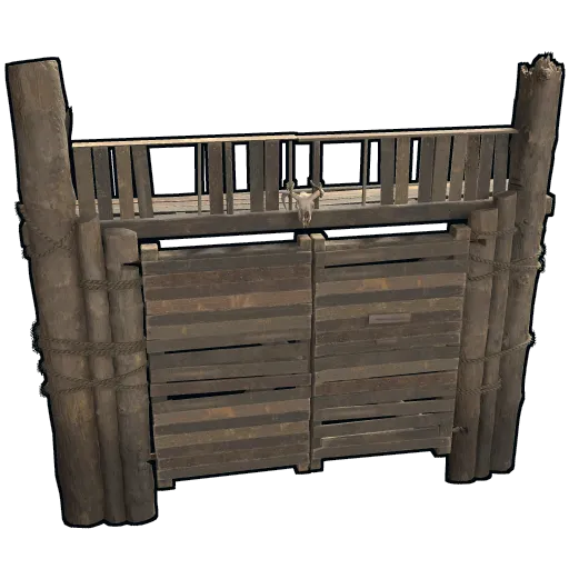 High External Frontier Gate - Rust - Corrosion Hour