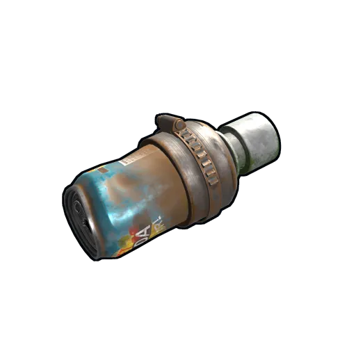 Soda Can Silencer - Rust - Corrosion Hour