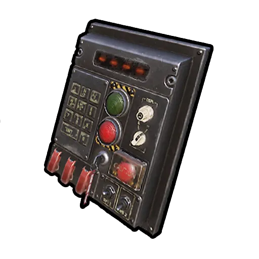 Flight Control Codelock - Rust - Corrosion Hour