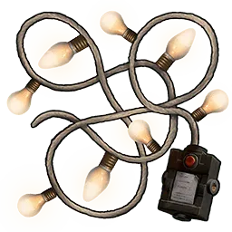 Bulb String Lights - Rust - Corrosion Hour
