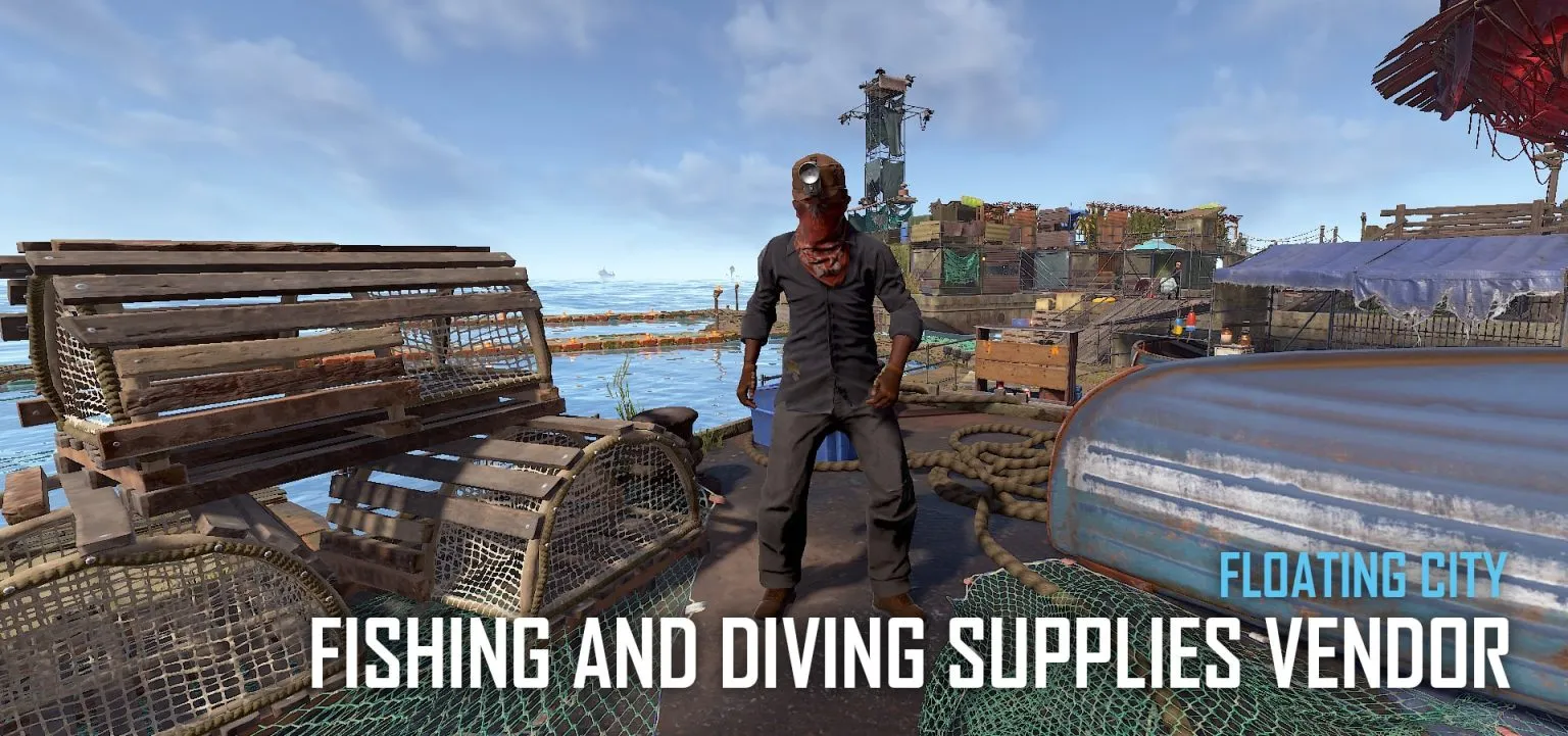 RUST Floating City Vendors’ Loot Tables - Corrosion Hour